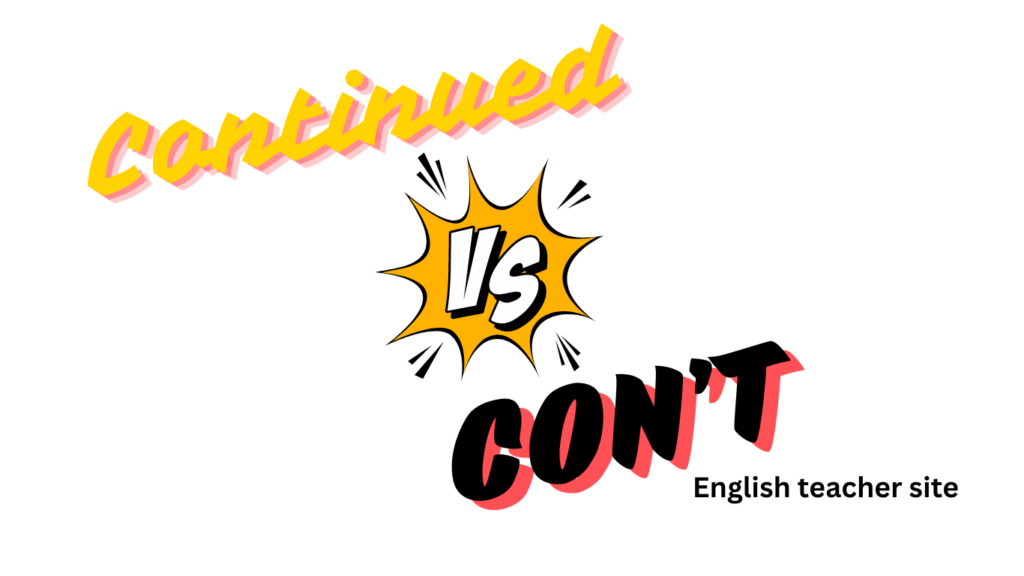How Do You Abbreviate Continued: Understanding Cont. vs Cont'd Usage ...