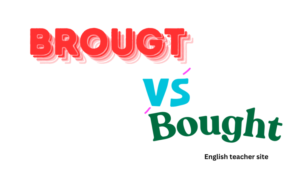 Is it Brought or Bought? Unveiling the Past Tense of "Buy" - English ...